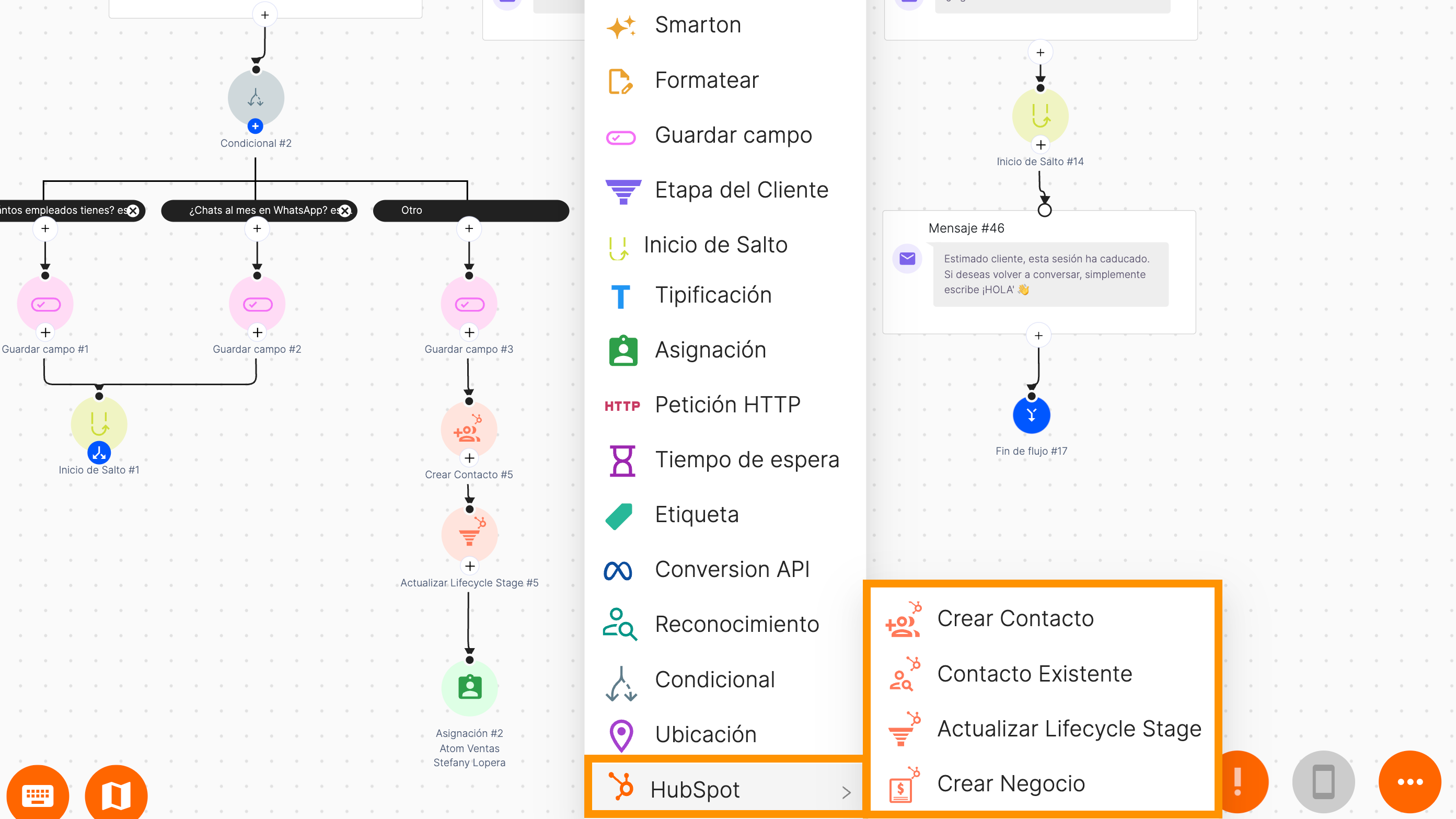 Atomchat | Integración con WhatsApp HubSpot Integration | Connect Them ...